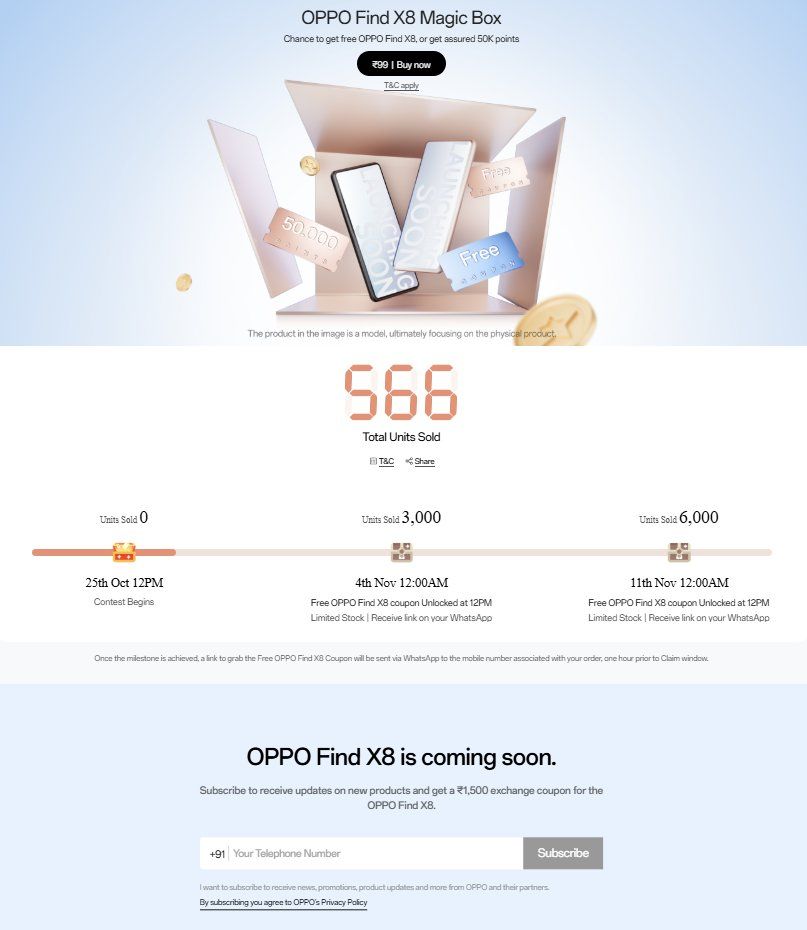 Oppo Find X8 series India launch imminent as promotional campaign kicks ...