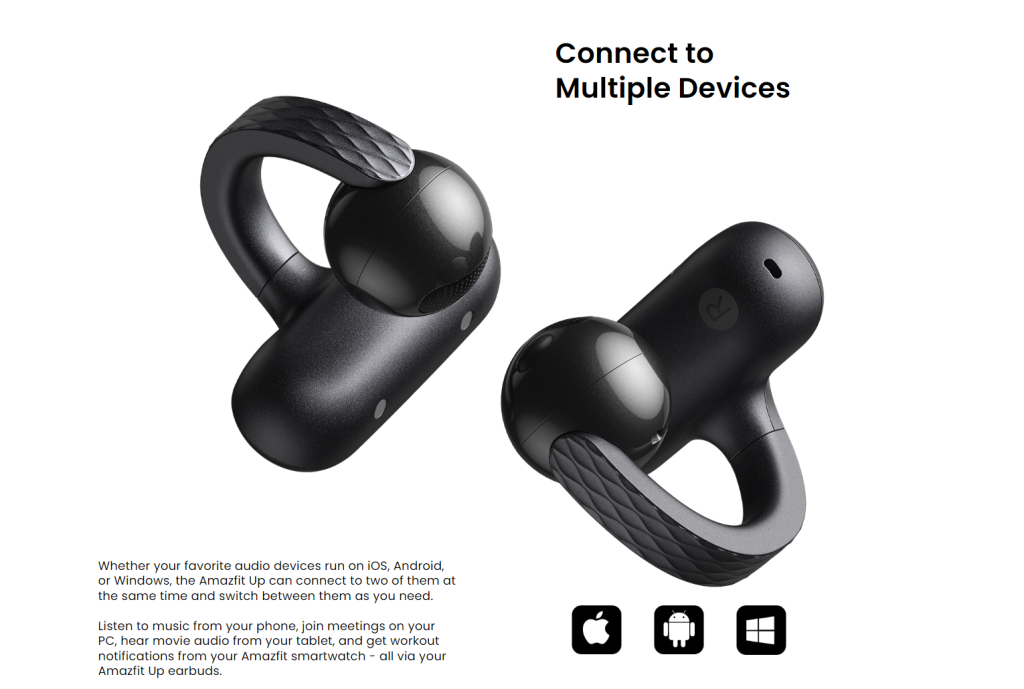 Amazfit Launches Up Earbuds: Open-Ear, Noise-Reduction, and Fitness ...