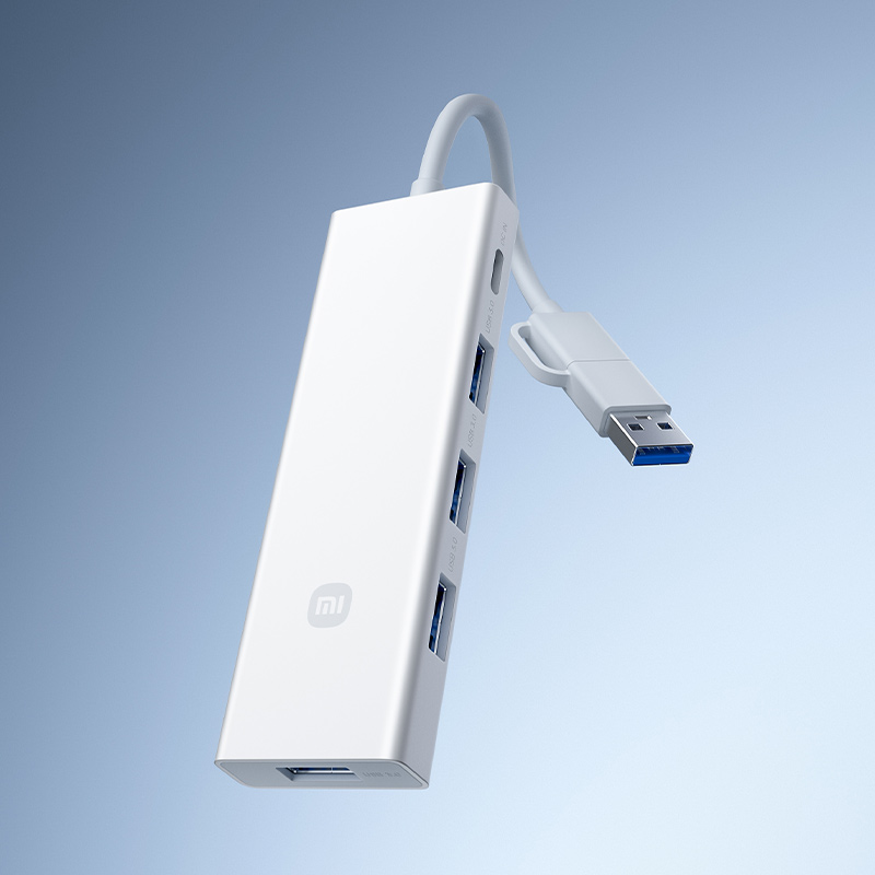 Xiaomi launches 4-in-1 dual-head USB splitter with USB-C and USB-A ...