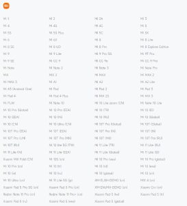 Xiaomi adds new devices to End-of-Life (EoL) list, including Xiaomi Pad ...