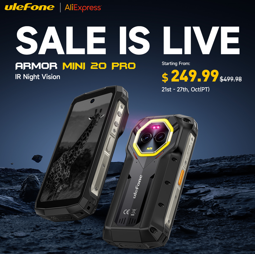 Ulefone Armor Mini 20T Pro and Armor Mini 20 Pro: World's First 5G Mini Rugged Smartphones ...