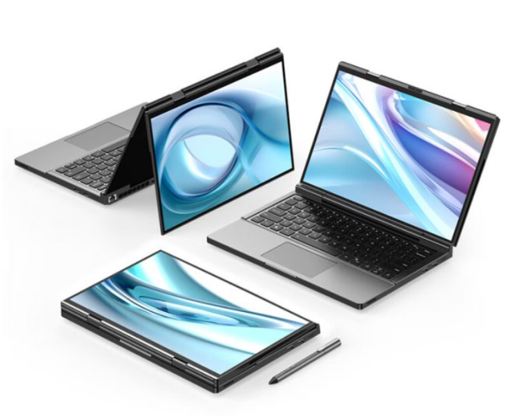 GPD DUO Dual-Screen Laptop: Dual AMOLED Displays and Powerful Ryzen ...