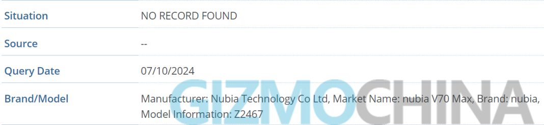 Exclusive: Nubia V70 series surfaced, coming soon - Gizmochina