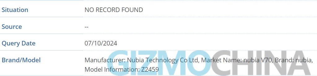 Exclusive: Nubia V70 series surfaced, coming soon - Gizmochina