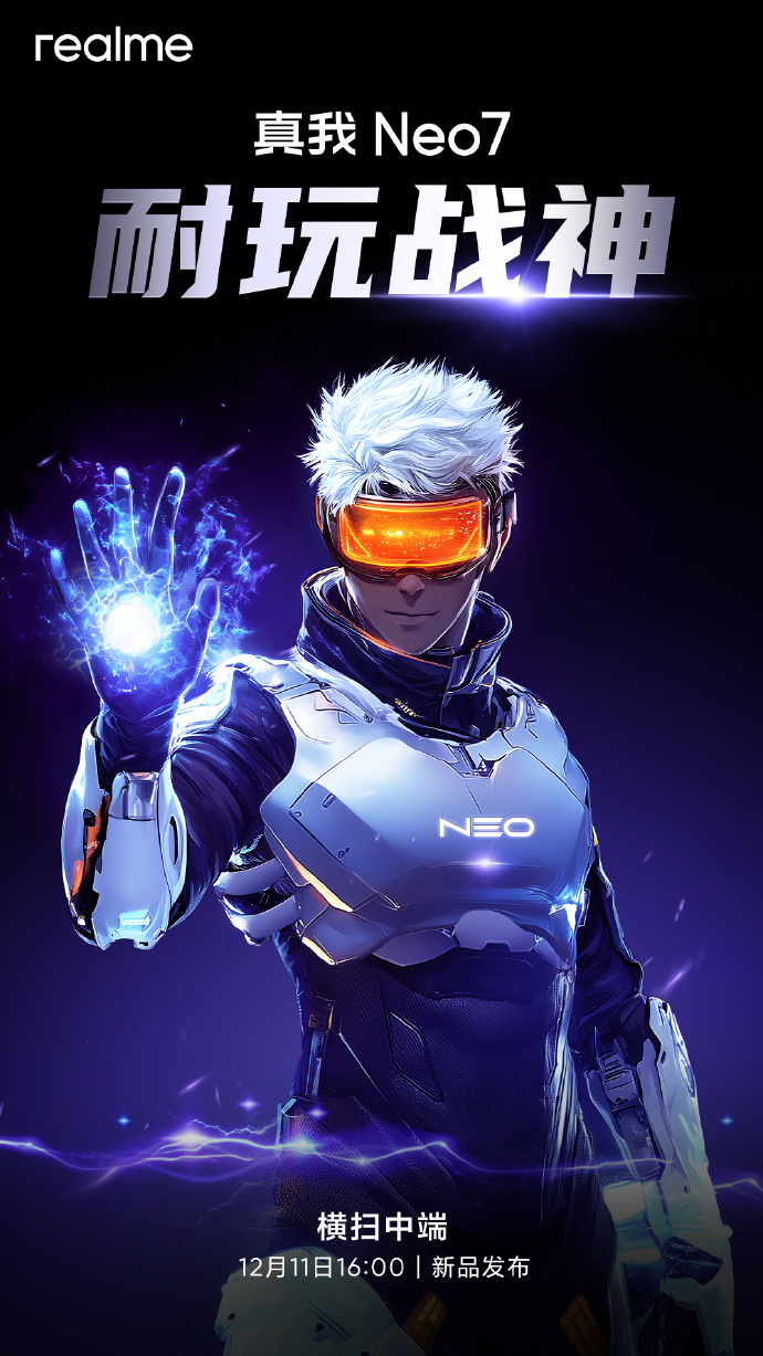 Realme Neo 7 Set to Launch on December 11: What to Expect - Gizmochina