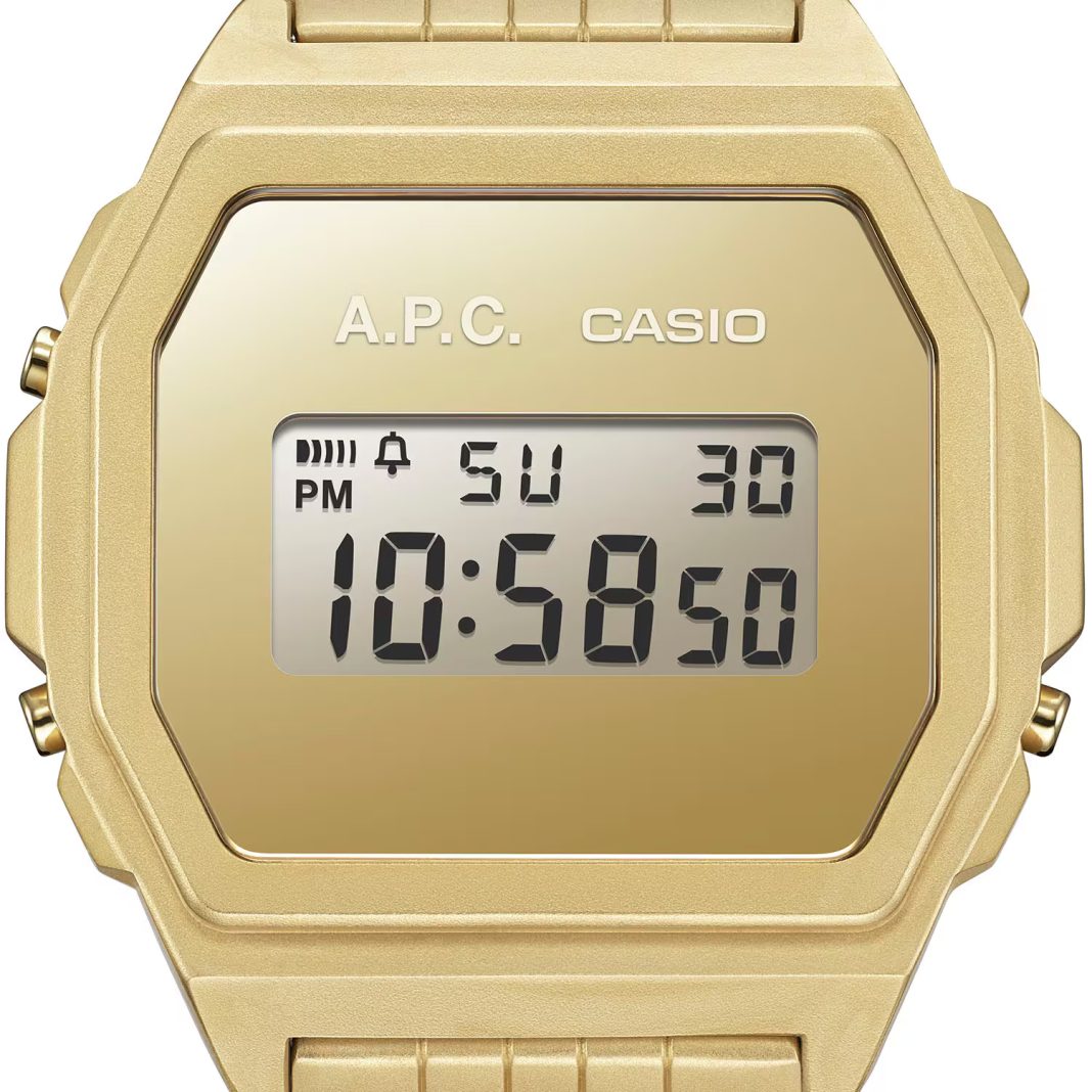 Casio and A.P.C. Release Two New Watches Inspired by 1970s Design ...