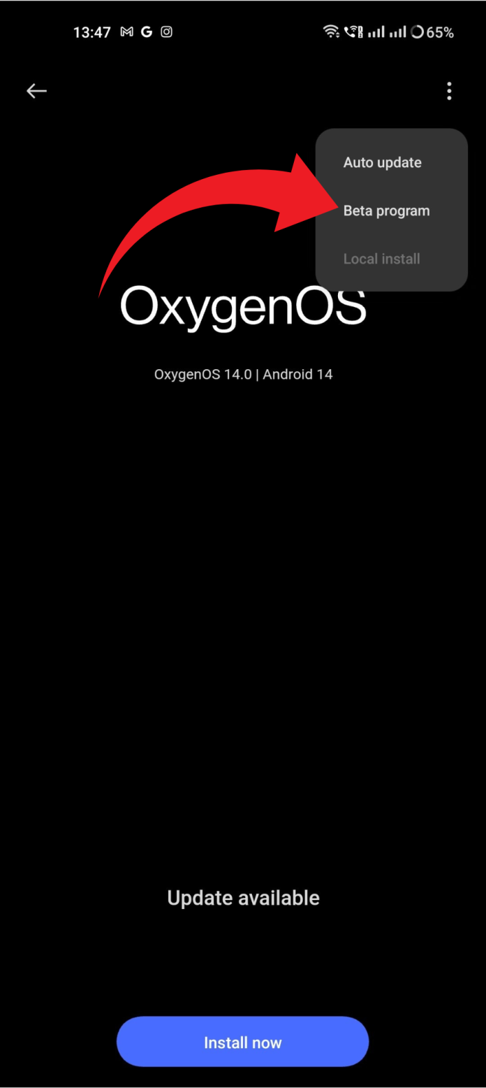 OxygenOS 15 beta: How to install, eligible devices - Gizmochina