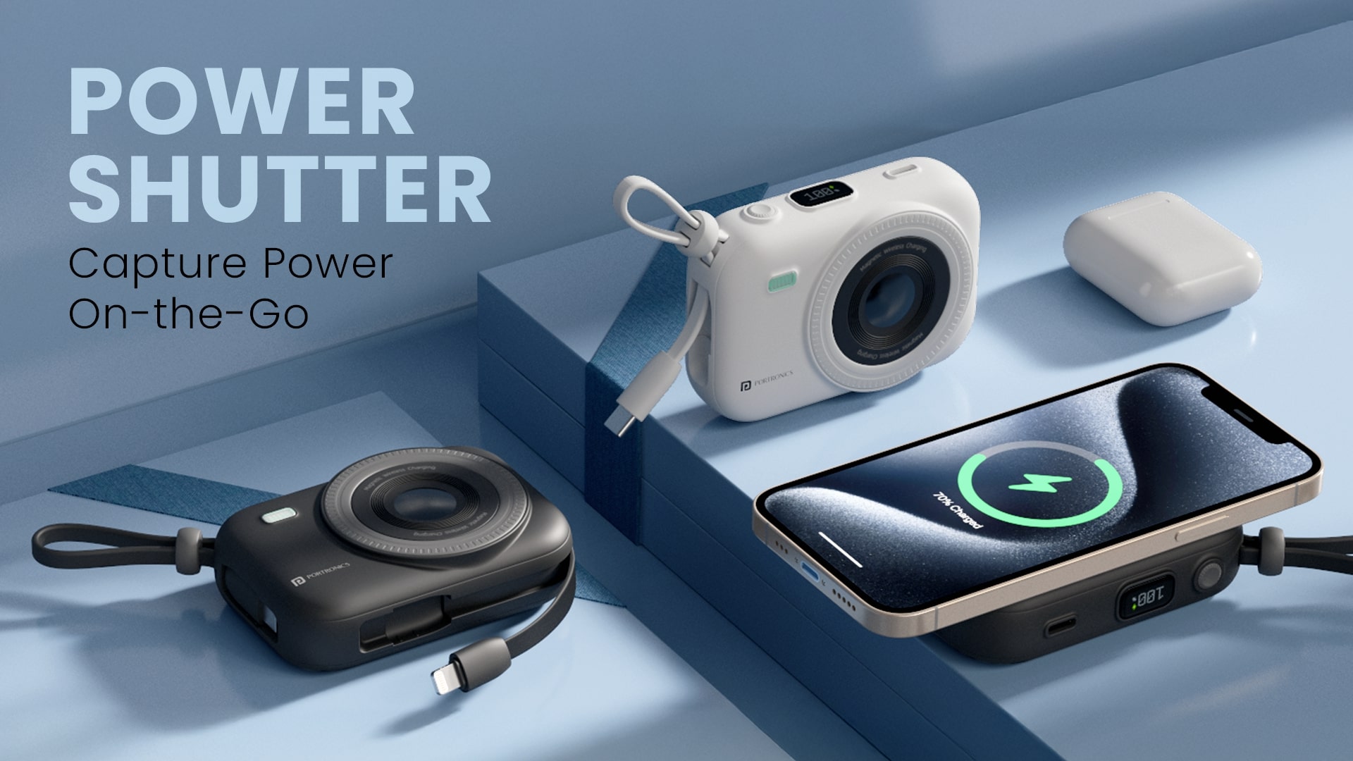 Portronics launches Power Shutter: A 10000mAh camera-shaped power bank ...