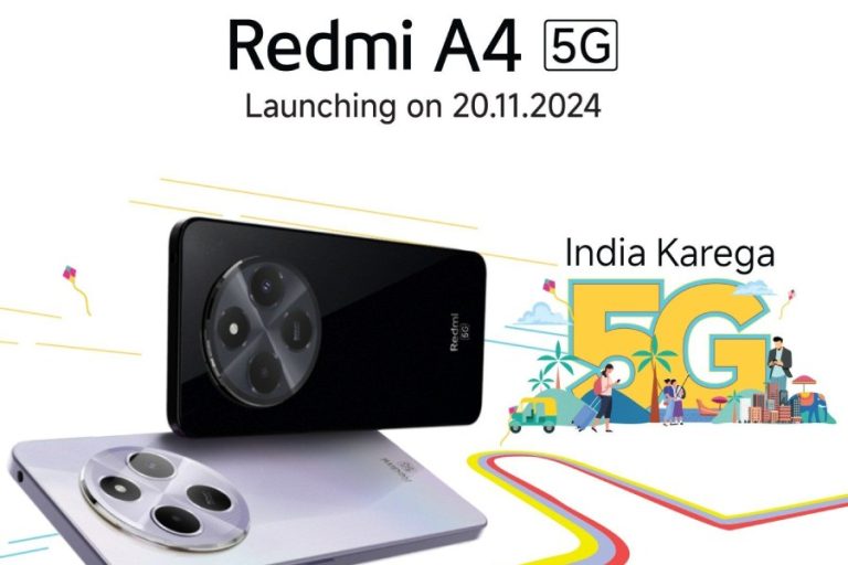 Redmi A4 5G confirmed to launch on November 20th in India