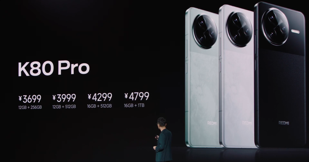 Redmi K80 Pro launched with Snapdragon 8 Elite, 2K OLED display, 50MP triple camera & 6000mAh ...