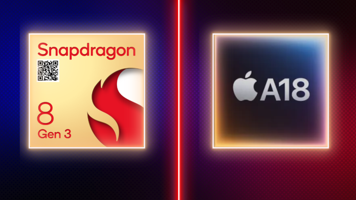 Snapdragon 8 Gen 3 vs Apple A18: Can Qualcomm's chip outshine Apple's? - Gizmochina
