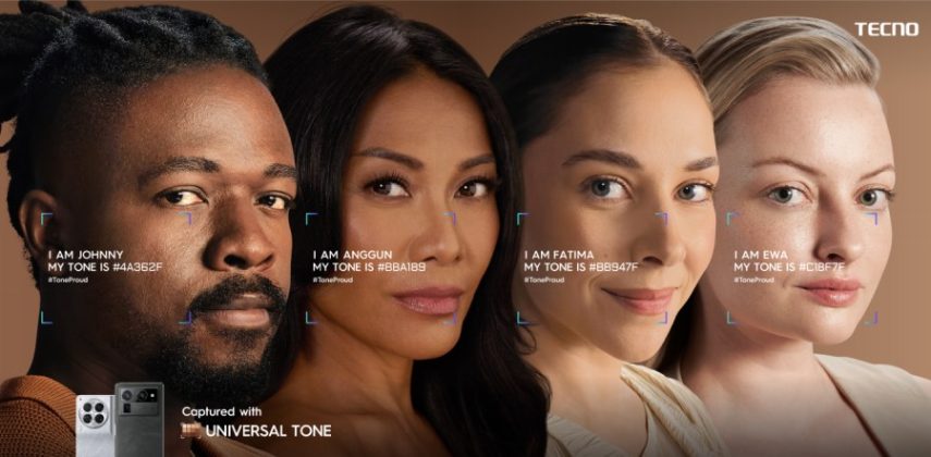 Tecno launches new tool to detect your true skin tone