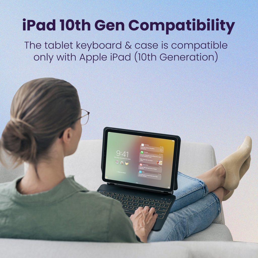 Portronics Launches PadMate: A Versatile Keyboard Case for iPad 10th ...