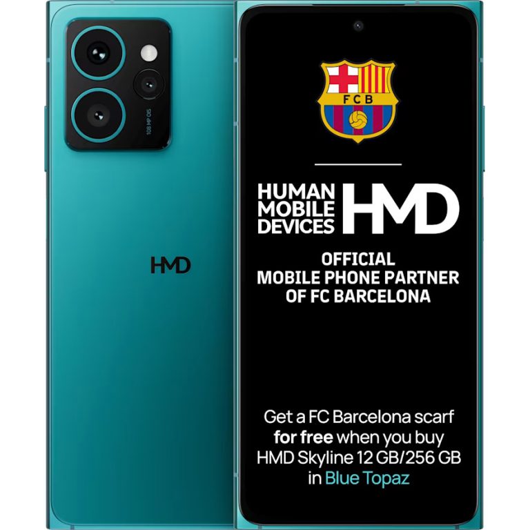 HMD Skyline Blue Topaz Edition Debuts with Exclusive FC Barcelona Perks ...
