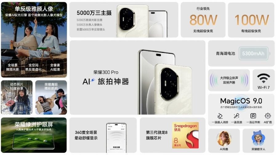 Honor 300 and 300 Pro launches with Snapdragon processors, AMOLED ...