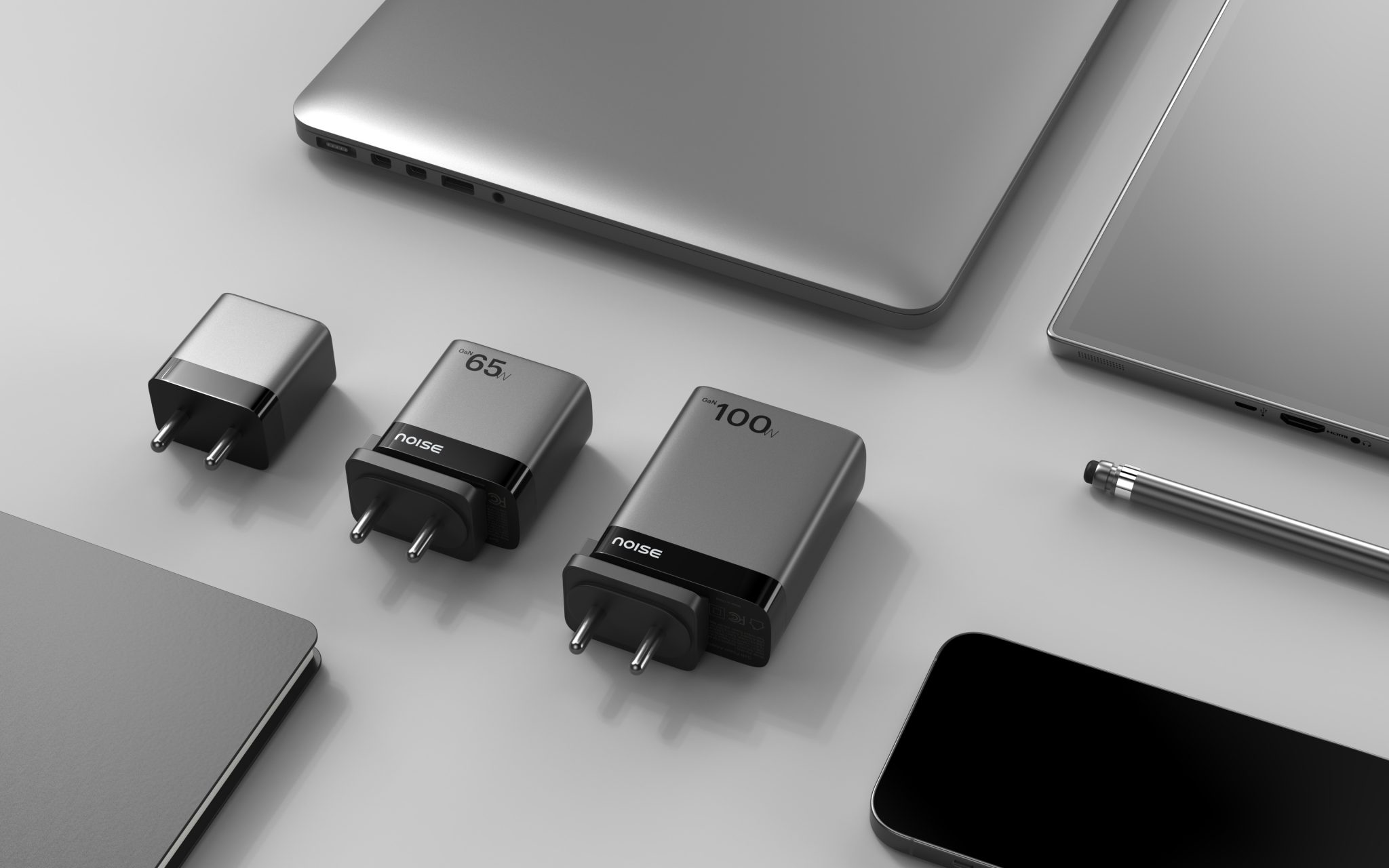 Noise debuts Three new GaN Adapters & a Magnetic Type-C to C cable ...