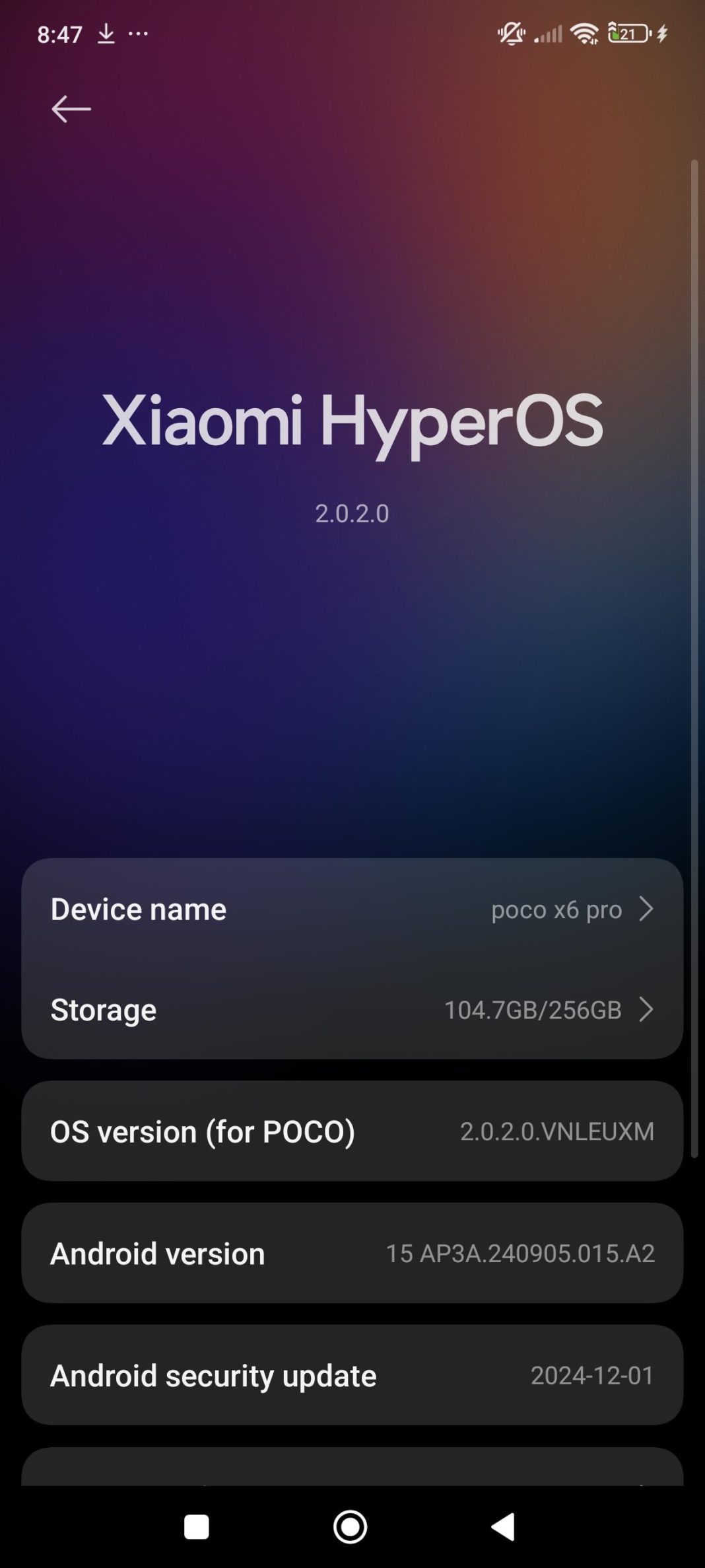 Another Poco phone gets stable HyperOS 2 update - Gizmochina