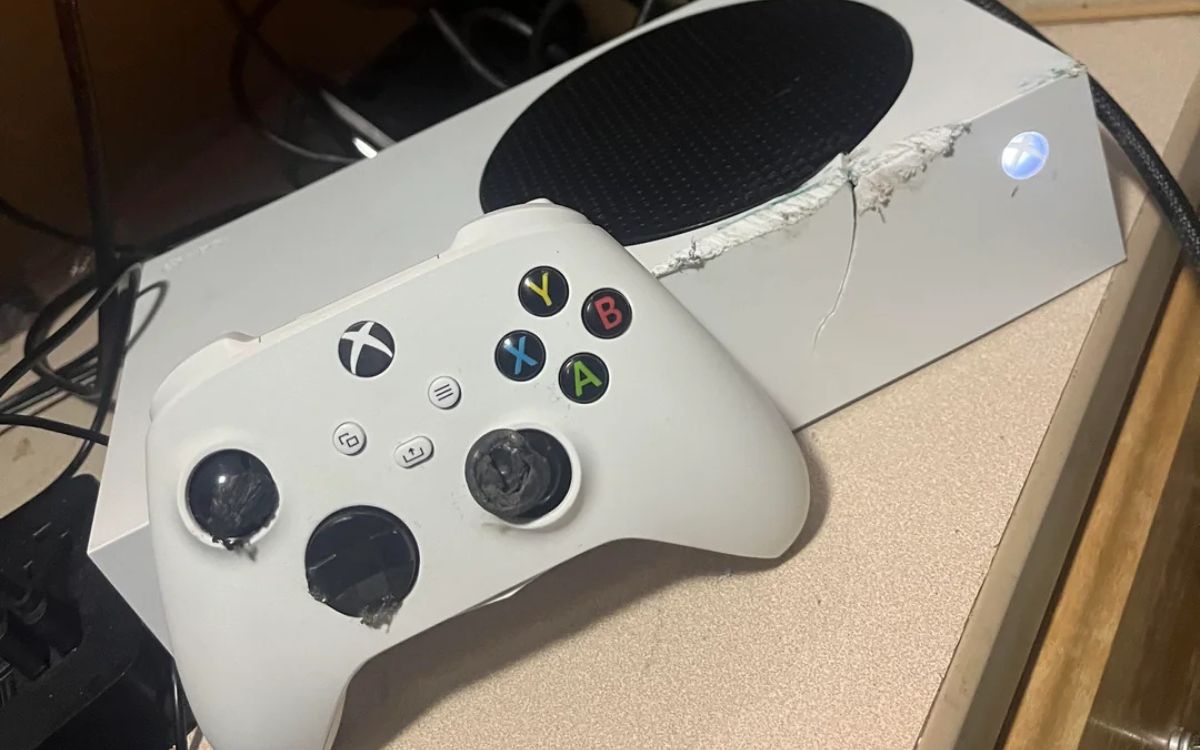 How an Xbox Series S became a life-saving shield in a freak accident ...