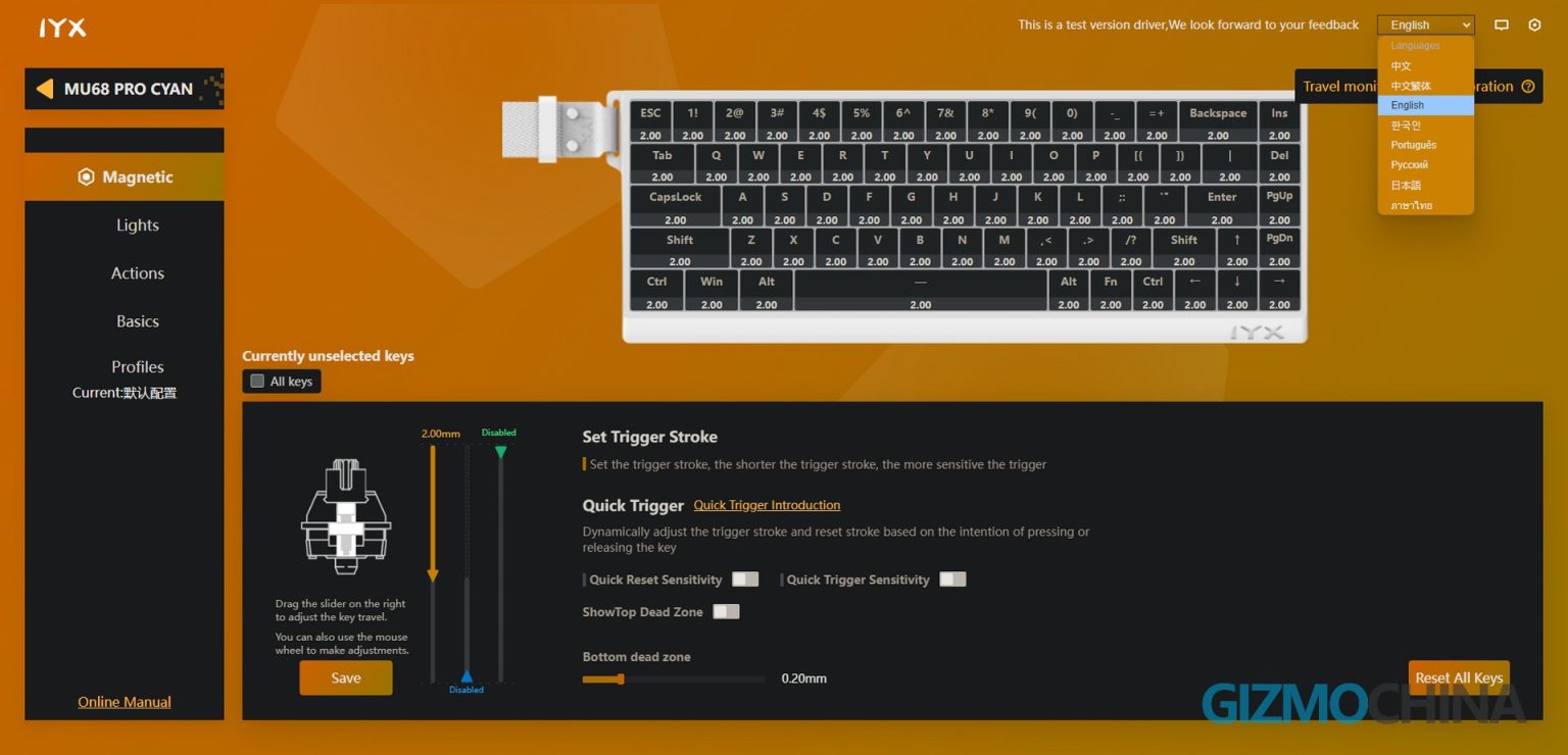 IYX MU68 Pro Magnetic Switch Gaming Keyboard Review: The best gaming ...