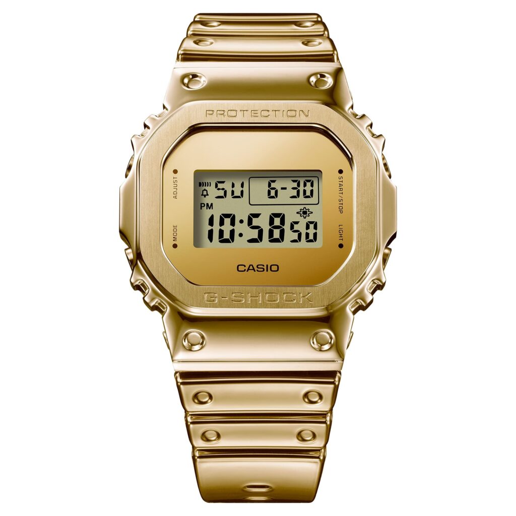 G-Shock Fine Metallic Series Watches debut in Gold and Silver Colors ...