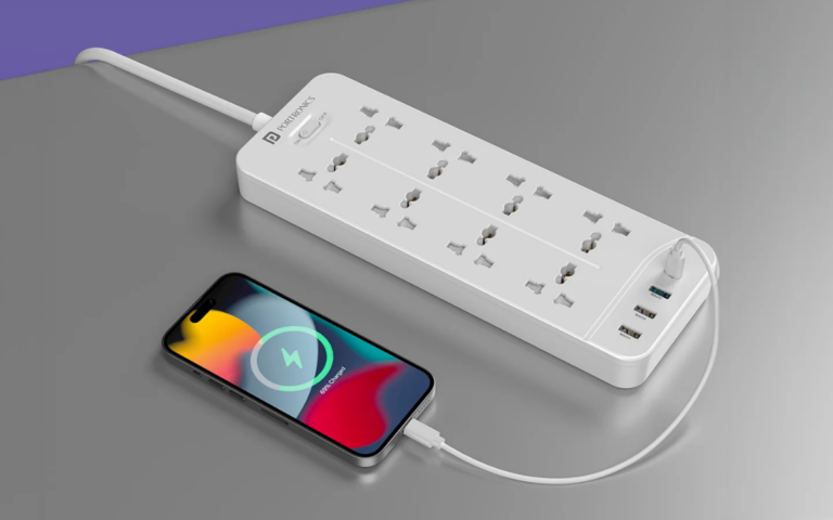 Portronics launches Power Plate 23 & 22 extension boards with 2500W ...