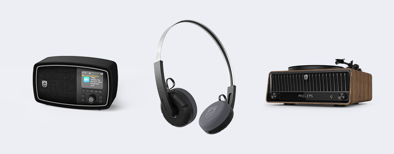 Philips Unveils Vintage-Style Turntable, Radio, and Headphones for Its ...