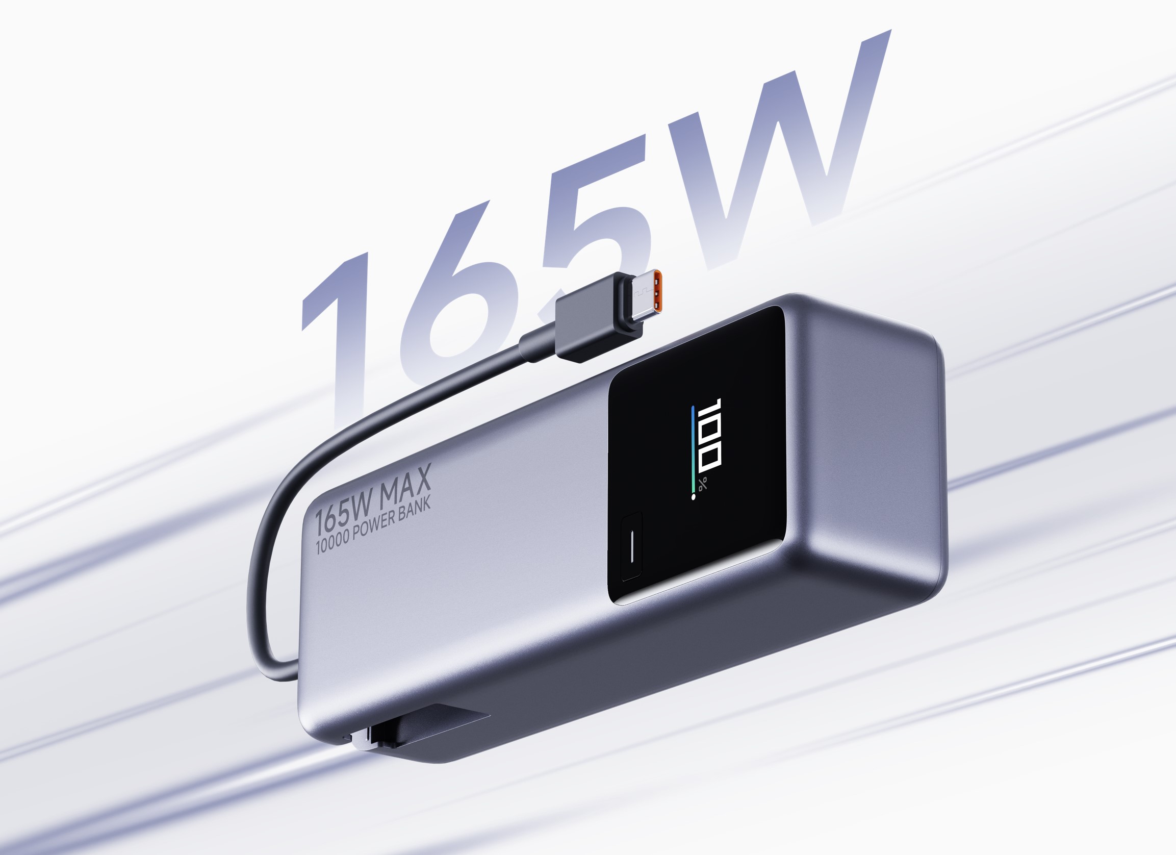 Xiaomi Unveils 33W and 165W Power Banks Globally with Fast-Charging and ...