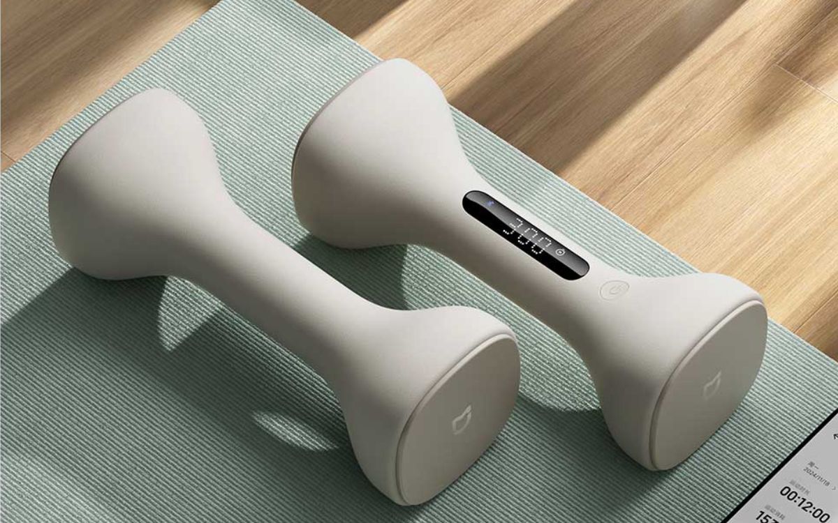 Xiaomi Smart Dumbbells launched with motion sensors, LED display & app ...