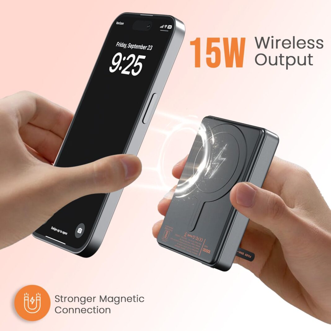 Portronics 10000mAh Chyro Magnetic Wireless Powerbank launched