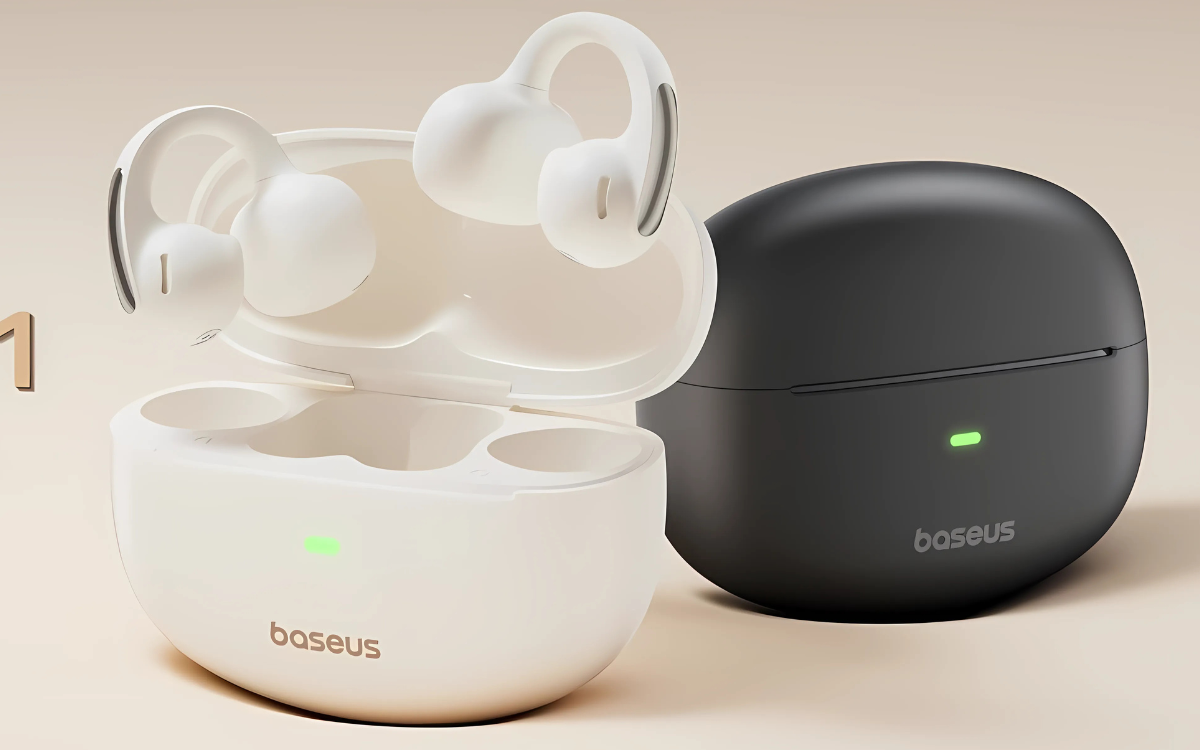 Baseus launches MC1 clip-on earbuds globally with AI-enhanced bass, 40h ...