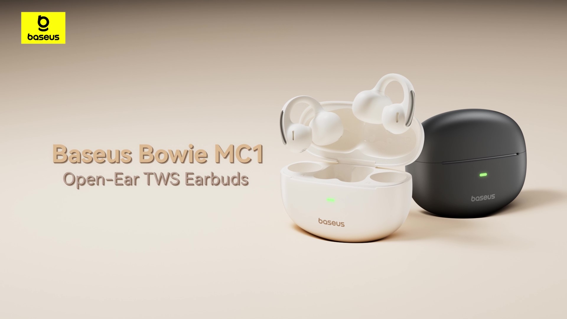 Baseus launches MC1 clip-on earbuds globally with AI-enhanced bass, 40h playback & IP57 rating ...