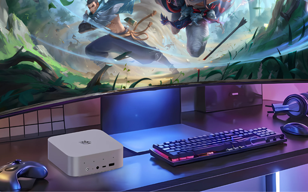 This mini PC pairs a Ryzen 7 8845HS with 32GB LPDDR5X RAM and triple-display support - Gizmochina