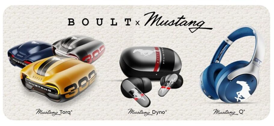 Boult x Mustang: New Headphones and TWS Earbuds Now Available - Gizmochina