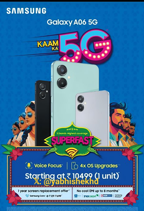 Upcoming Galaxy A06 5G's Indian pricing revealed by leaked official ...