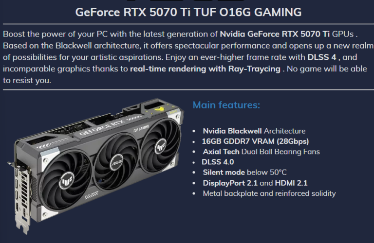 RTX 5070 Ti to launch on February 20: details here - Gizmochina