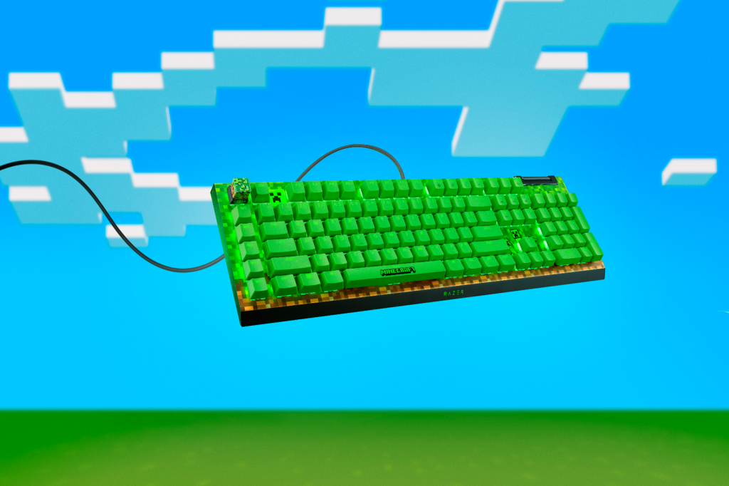 Razer and Mojang Launch Official Minecraft-themed Peripherals - Gizmochina