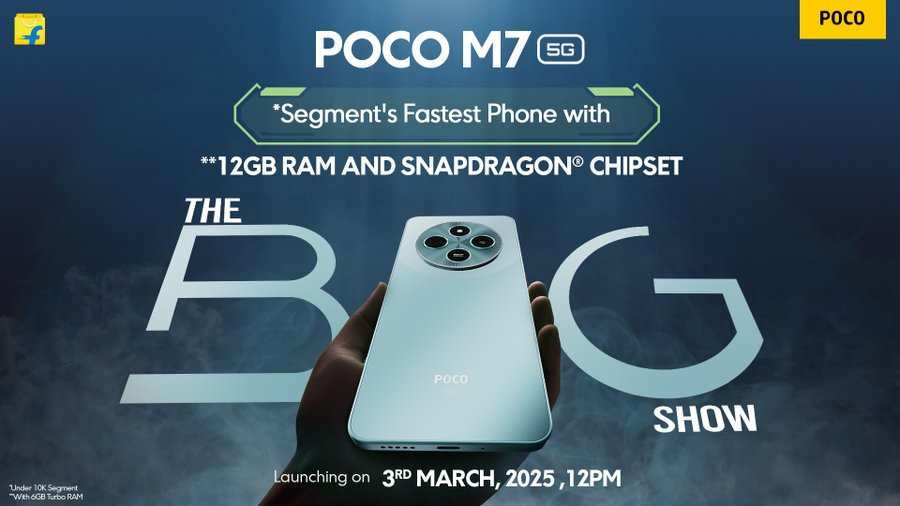 Poco M7 5G’s camera specifications, battery size, and more officially ...