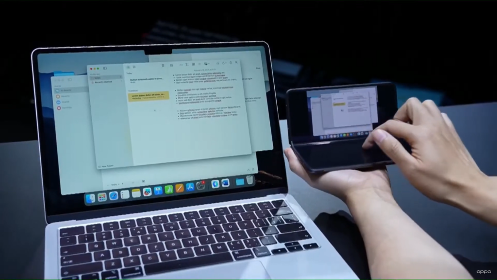 Oppo Find N5 Brings O+ Connect for Mac with Seamless File Sharing and Remote Desktop - Gizmochina