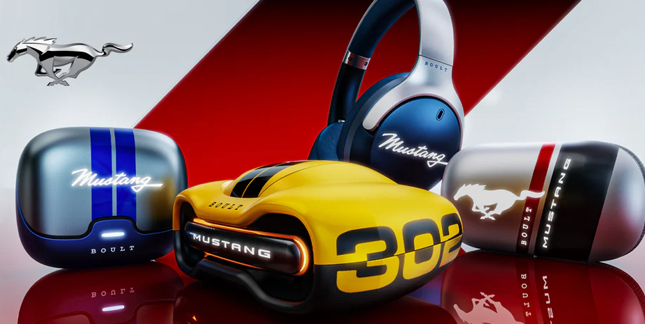 Boult x Mustang: New Headphones and TWS Earbuds Now Available - Gizmochina