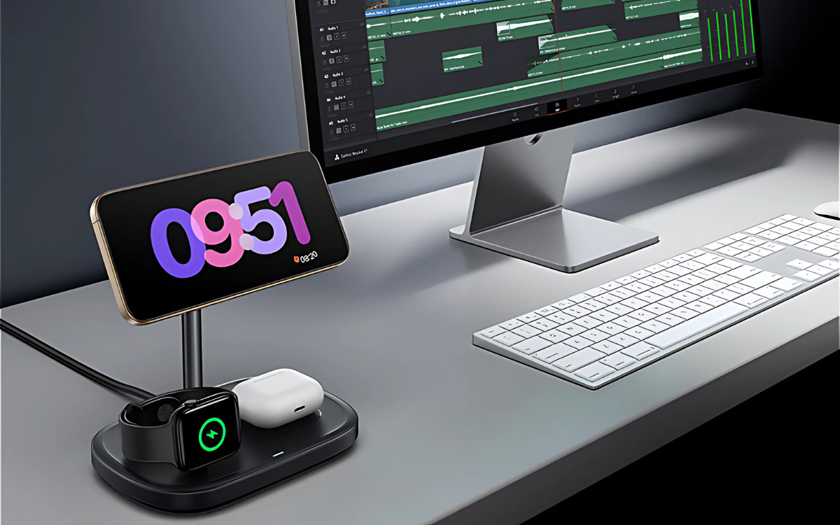 Baseus launches a 3-in-1 MagSafe stand with built-in cooling tech ...