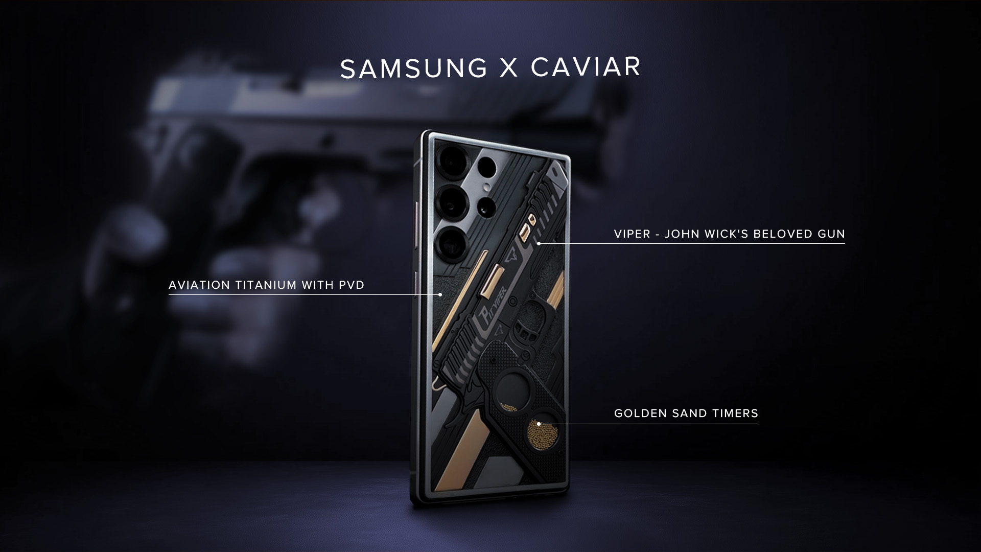 Caviar Made a $9,000 John Wick-Inspired Galaxy S25 Ultra—But You Can’t ...