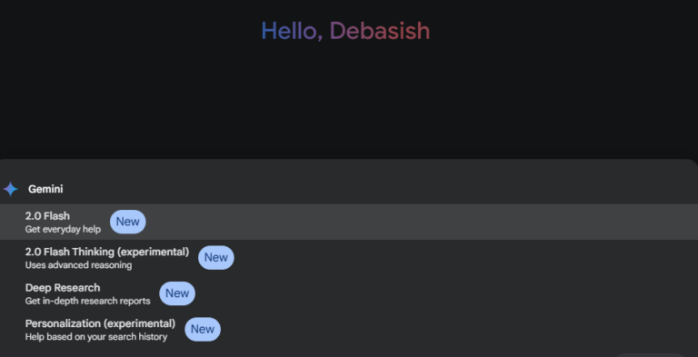Gemini's Deep Research rolls out for free users along with new AI models - Gizmochina