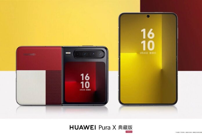 Huawei Pura X is a new take on foldable smartphones