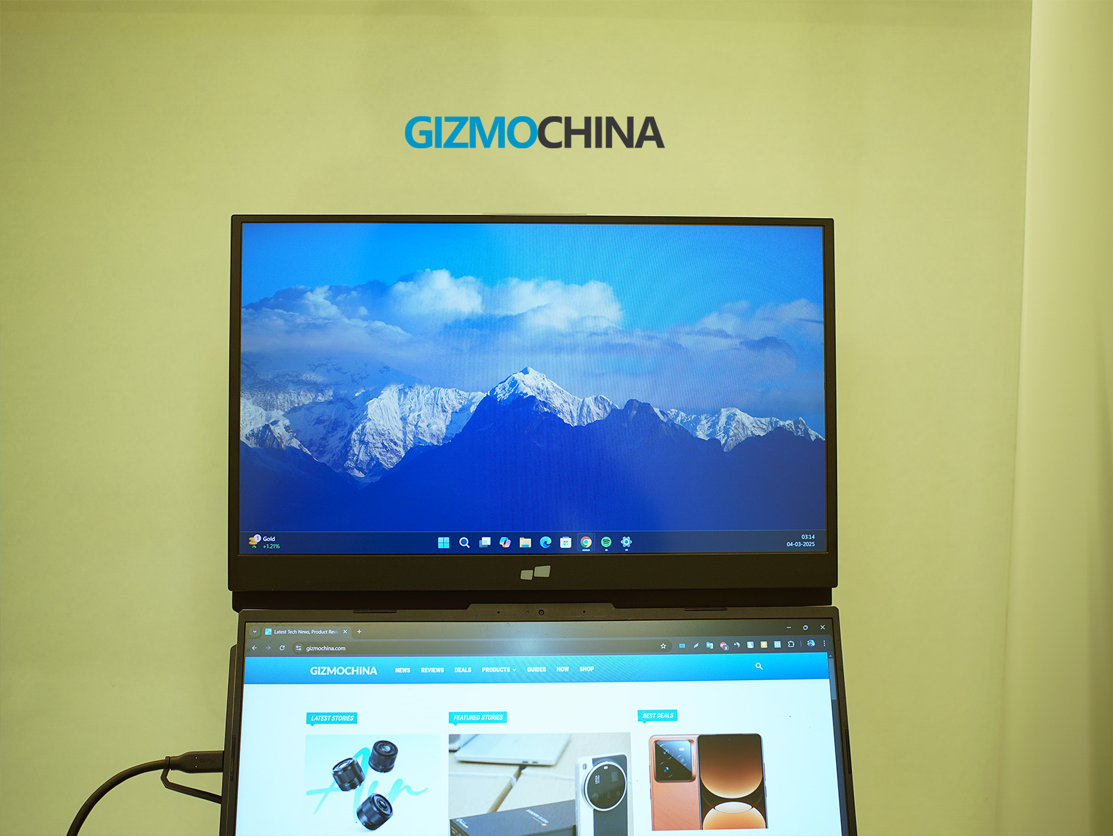 Mobile Pixels Duex Float Review: More Screen, Less Desk Space - Gizmochina