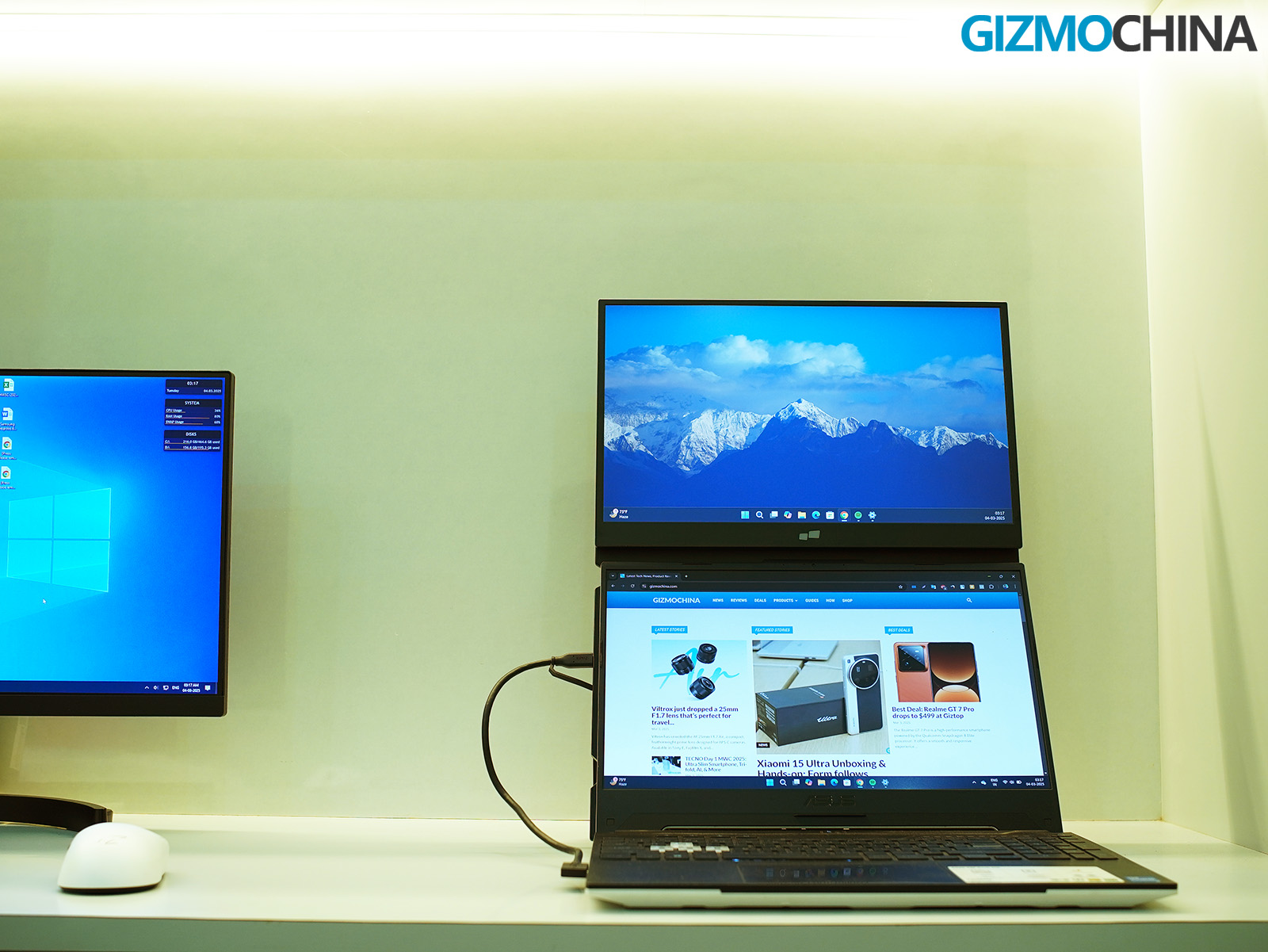 Mobile Pixels Duex Float Review: More Screen, Less Desk Space - Gizmochina