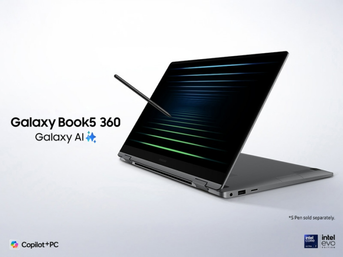 Galaxy Book 5, Galaxy Book 5 360, Galaxy Book 5 Pro 360 pre ...