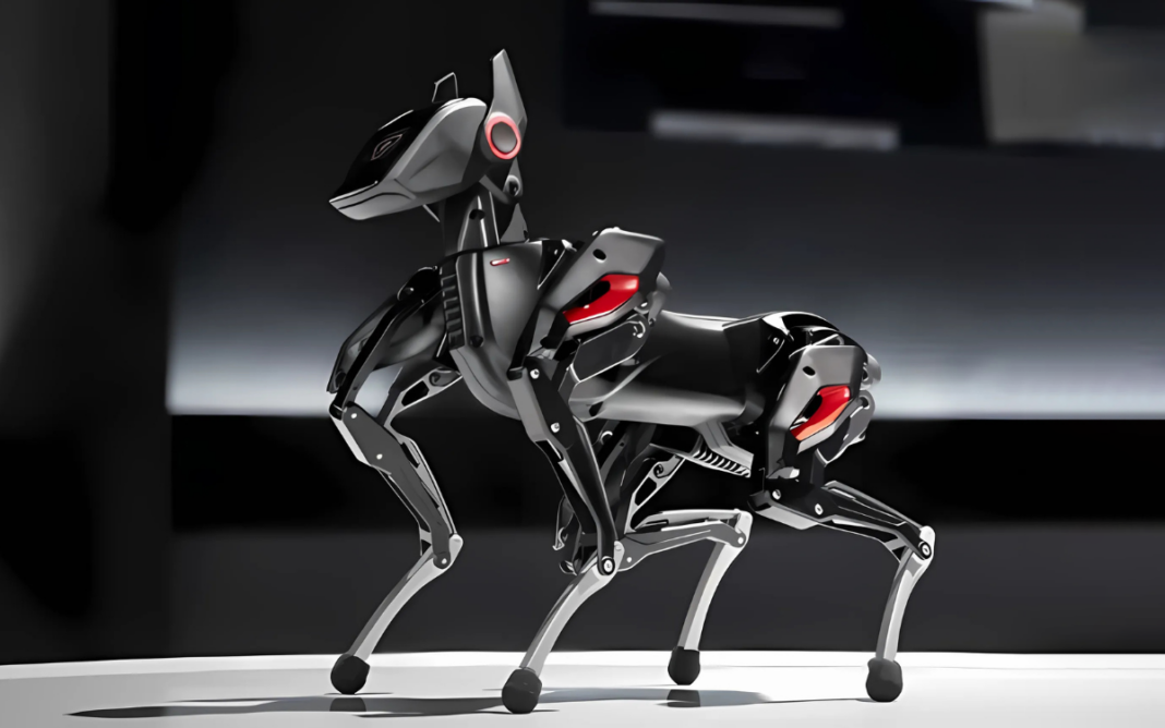 Sparky is a tiny robot dog that jumps, dances, and lands on your desk ...