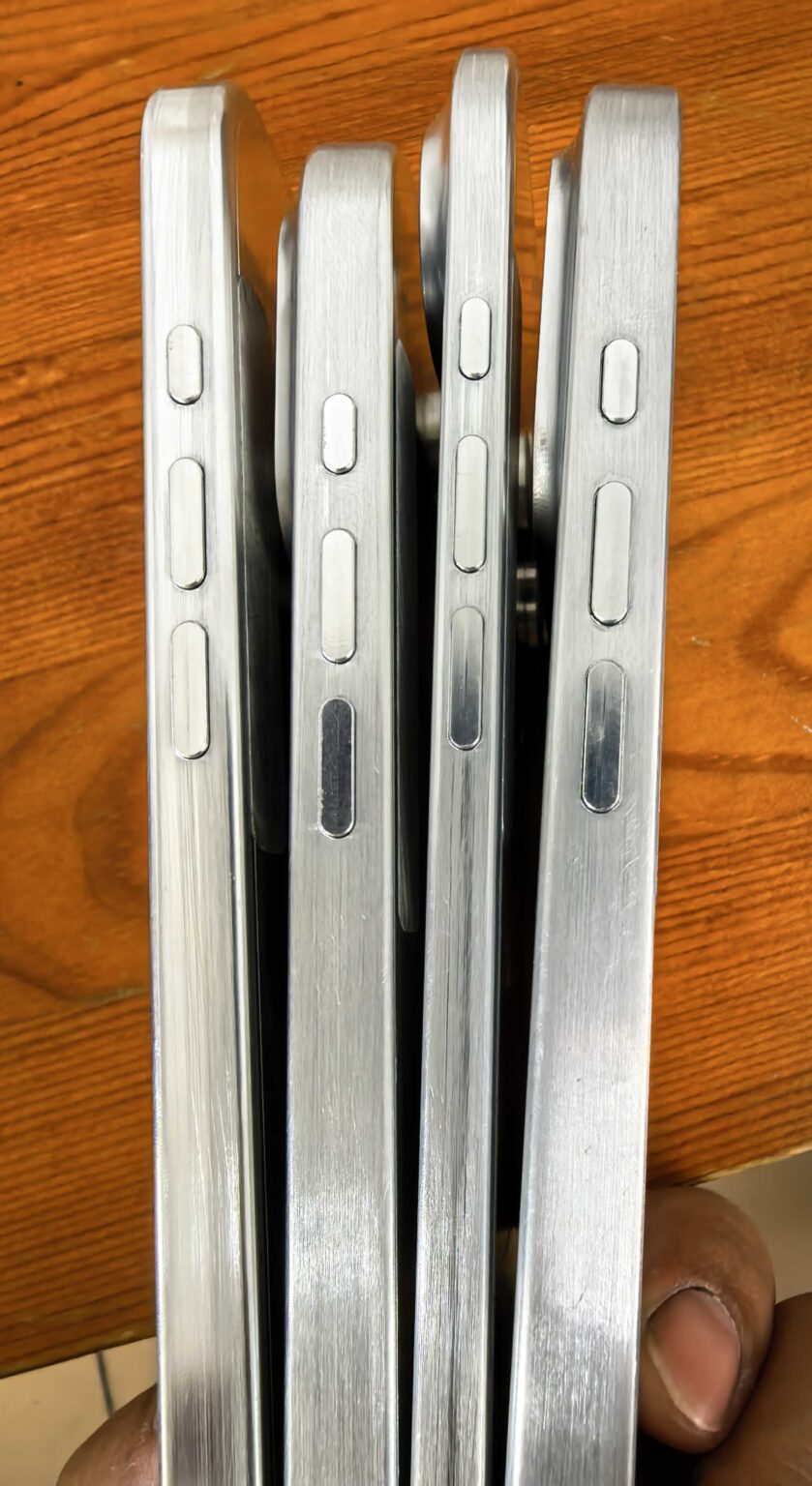 iPhone 17 series dummies confirm design and exact dimensions - Gizmochina
