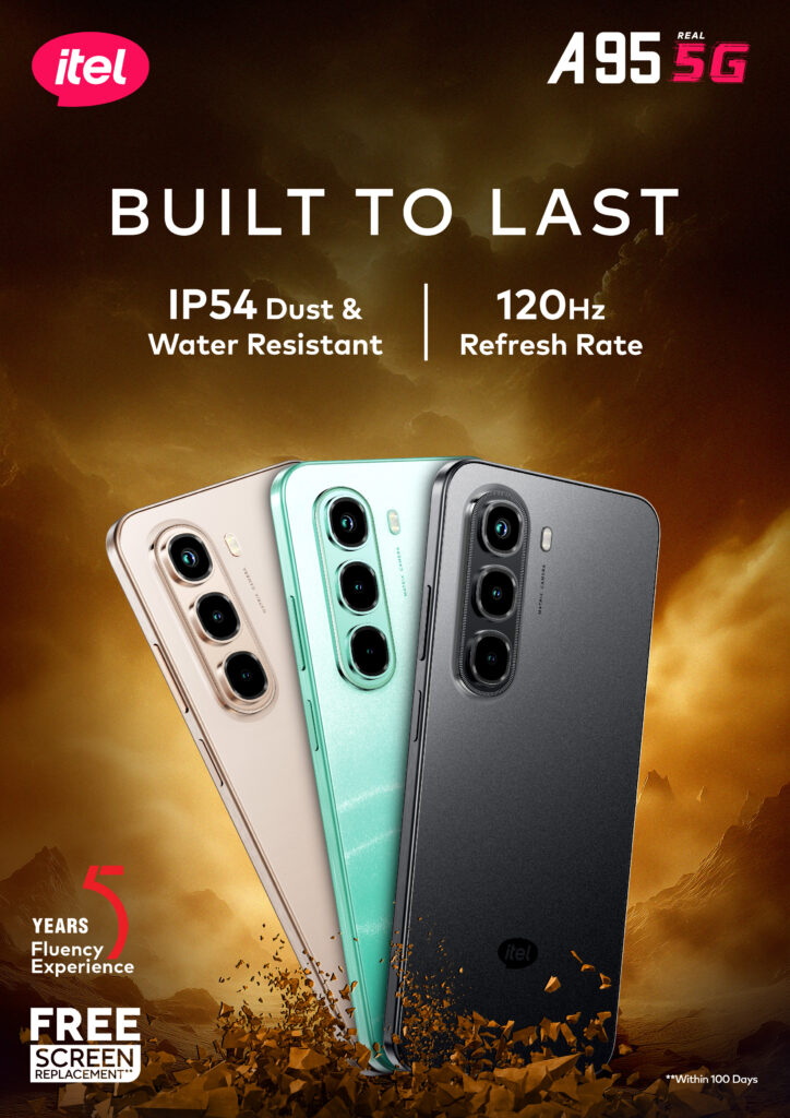 Itel A95 5G for Rs 9,599 offers 120Hz display, 50MP main camera, AI tools, and more - Gizmochina