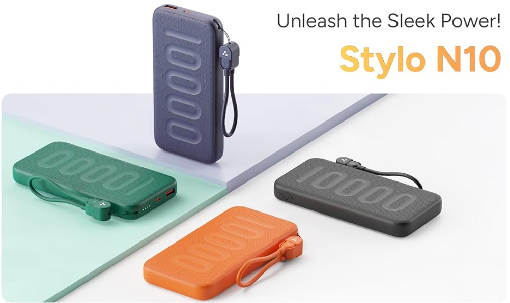 Ambrane Stylo N20 & N10 launched: Portable Power Banks with Bright New ...